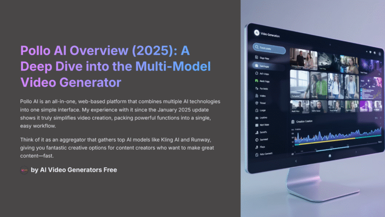 Pollo AI Overview (2025): A Deep Dive into the Multi-Model Video Generator - AI Video Generators ...